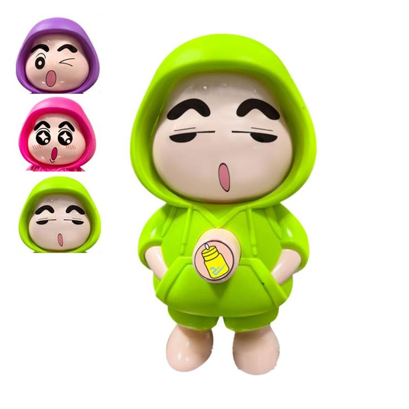 Crayon Shin-chan Face Changing Doll With Keychain Plastics Shin-chan ...