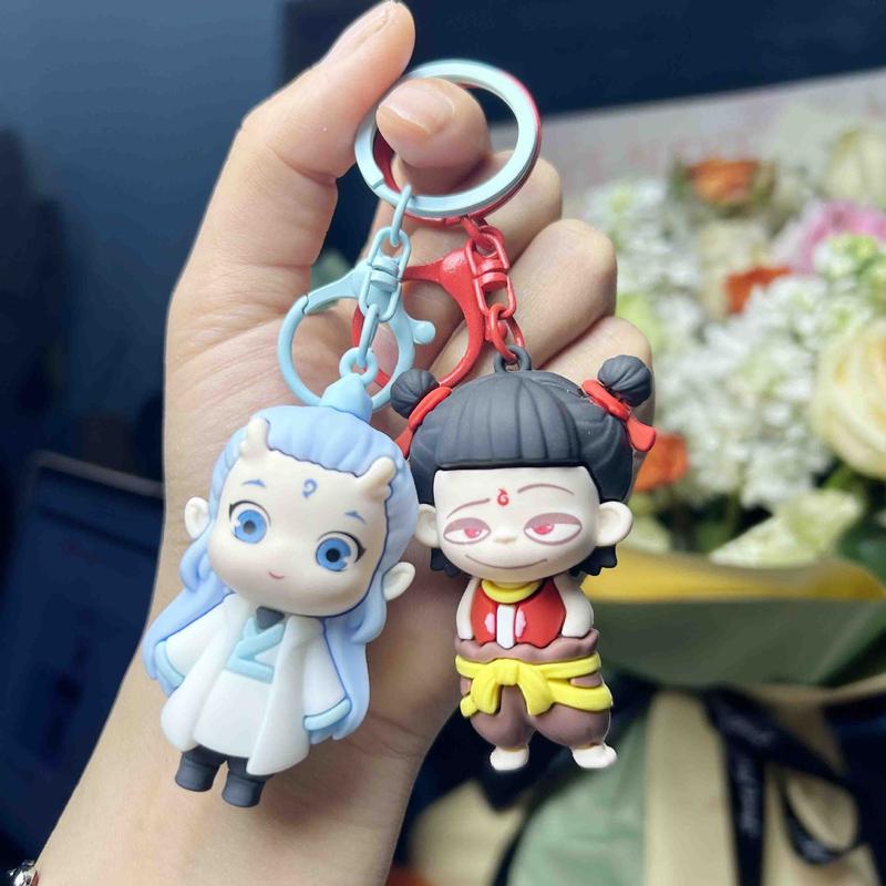 Nezha 2 3D Keychain, Trendy Toy Accessory, Backpack Decoration ...