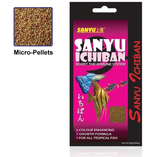 Sanyu Ichiban Tropical Fish Food 80g - TikTok Shop Malaysia
