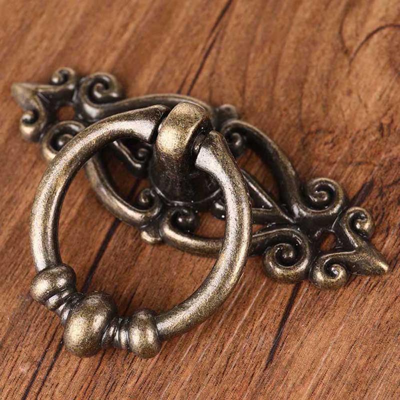 Brand New Alloy Handle Drawer Pull Ring Antique Cabinet Dressers ...