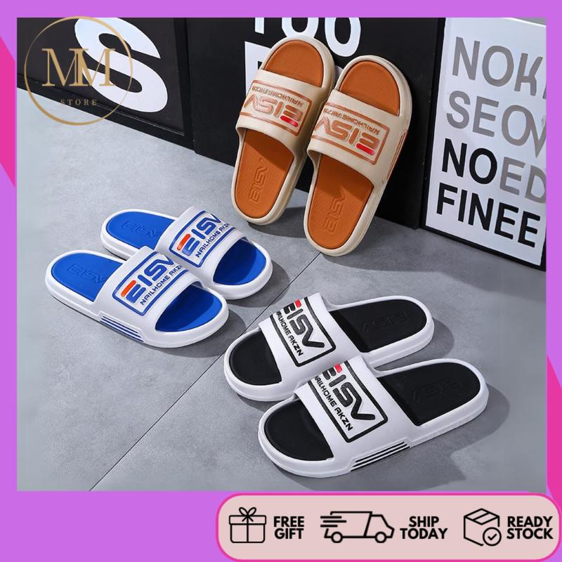 Ready Stock MMS Women Men Selipar Slippers Shoes Kasut Wanita Perempuan ...