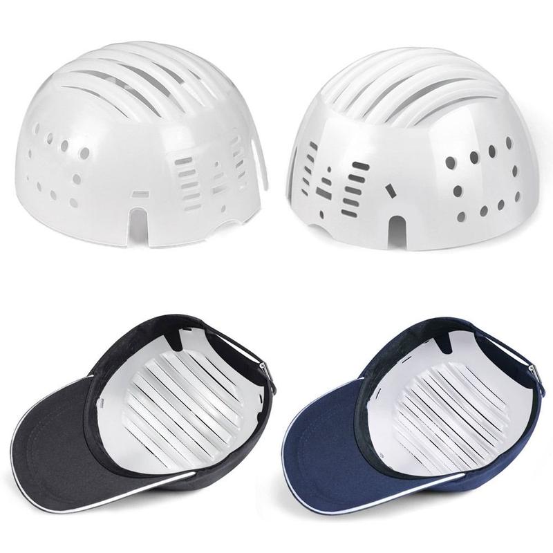 Safety PE Cap Shell Anti-collision Breathable Bump Cap Insert PE ...