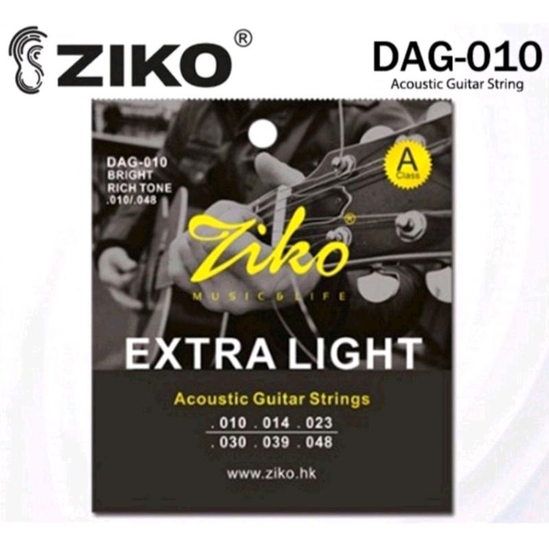 ZIKO Tali Gitar KAPOK Acoustic Guitar String Akustik 6pcs/se - TikTok ...