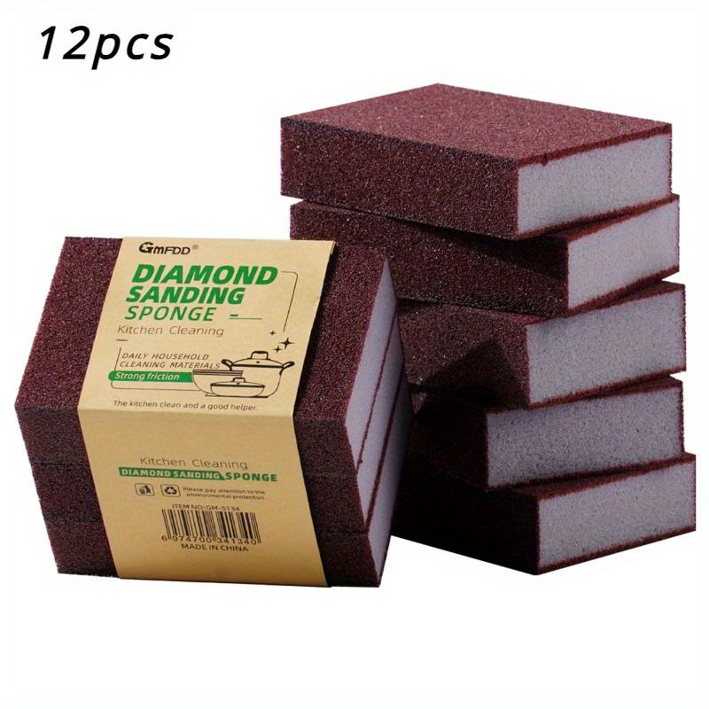 Penggosok Span Berlian, 12pcs, Span Scrub Ajaib Tugas Berat, - TikTok ...