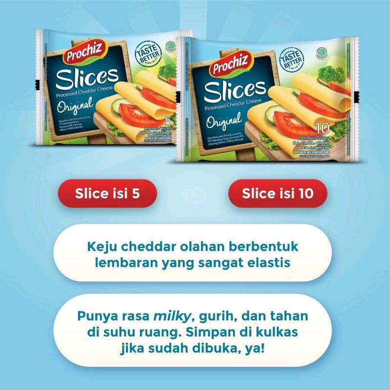 keju prochiz slinces satu pack isi 10 pcs - Shop | Tokopedia