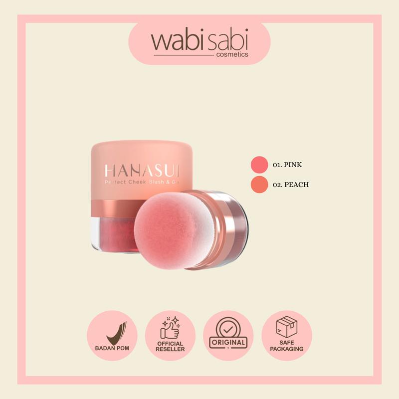 HANASUI - Perfect Cheek Blush & Go - Shop | Tokopedia