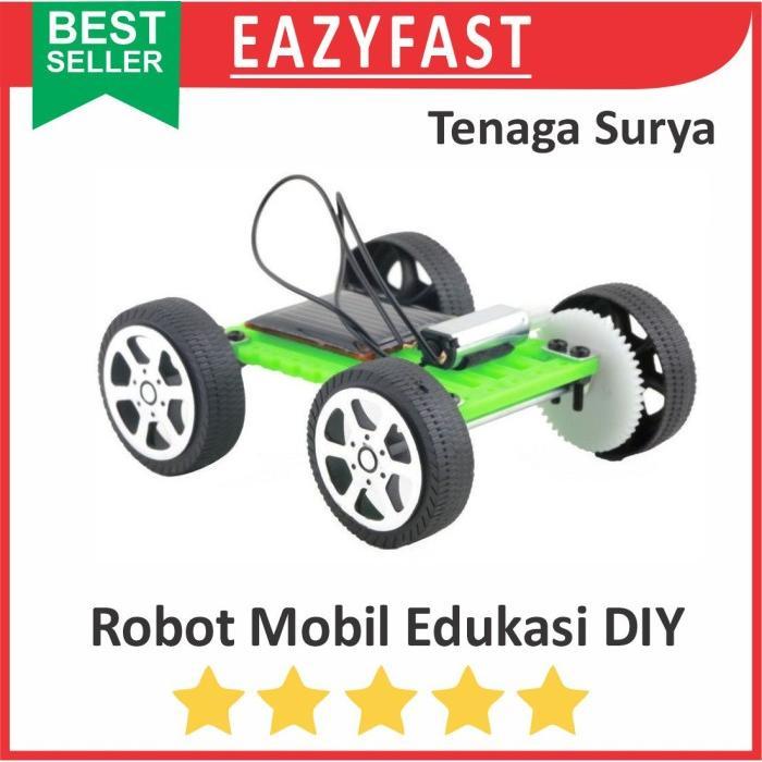 Robot Mobil Edukasi Rakit DIY Rakitan Tenaga Surya Matahari Solar ...