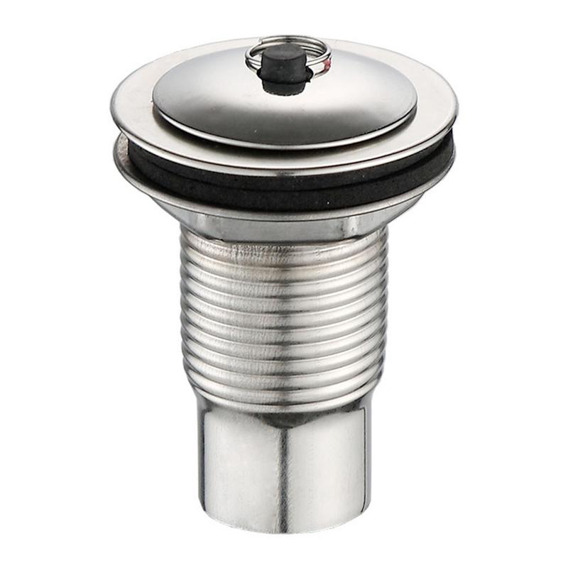 For Bathroom Pool Sink Drain Plug Drain Filter 60mm Drain Button ...