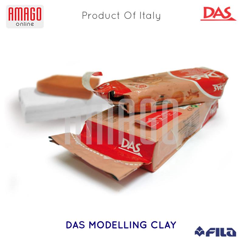 DAS Modelling Clay - Tanah Liat - Air Hardening - Terracotta - Shop ...