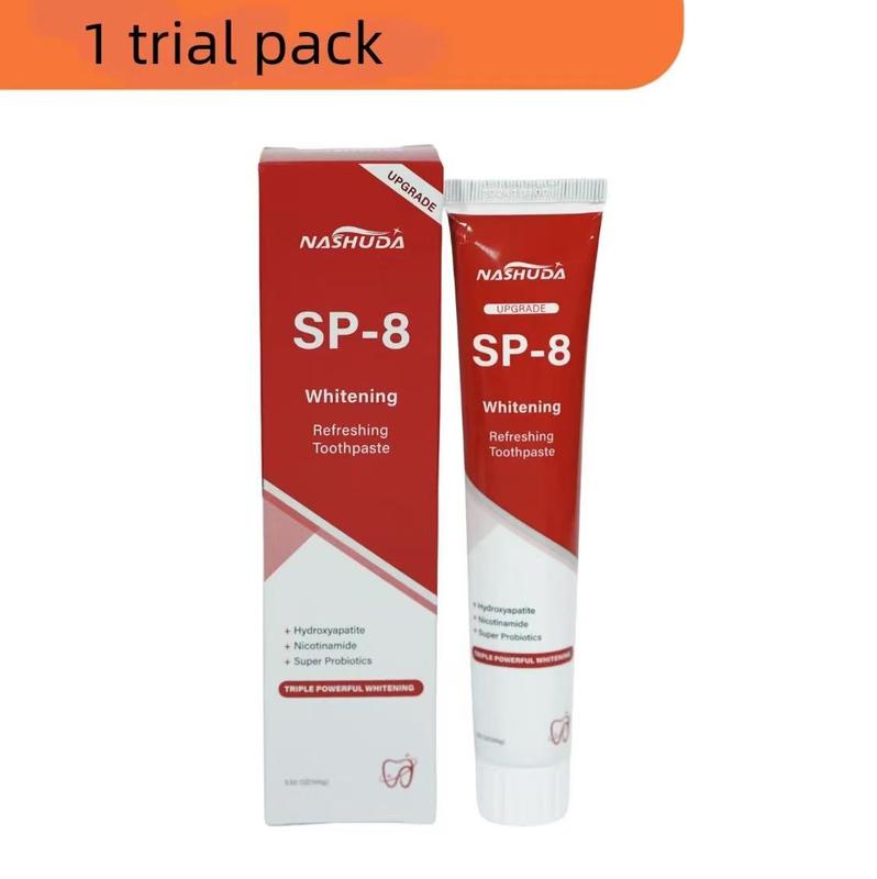 NASHUDA SP8 Triple Whitening Toothpaste: Improved formula, manage ...