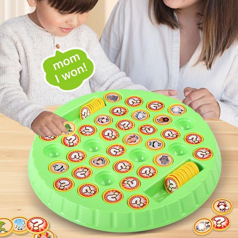 Creativity Round Memory Flip Chess Fruit Flip Memory Game with - TikTok ...