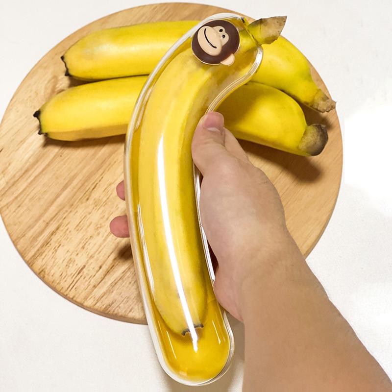 Banana Saver Case Reusable Anti Squeezing Banana Shaped Food - TikTok ...