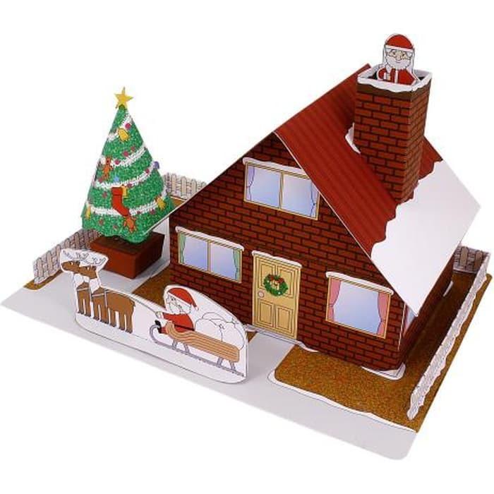 DIY Papercraft Diorama Rumah Natal - Shop | Tokopedia