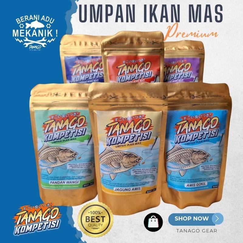 Umpan Tanago Kompetisi Ikan Mas 70 Gram - Shop | Tokopedia