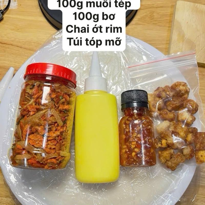 [Combo tóp mỡ] 100Gram bánh tráng phơi sương(12-14 lá bánh) 100g ...