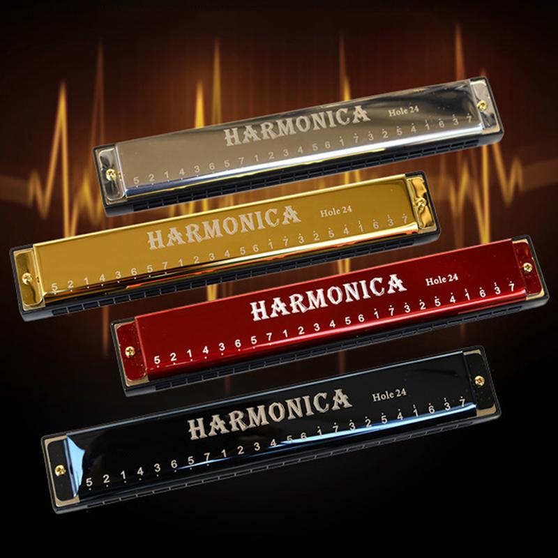 Kèn Harmonica Tremolo, 24 Lỗ, Nhạc Cụ Bằng Gỗ Armonica Âm Nhạc, - TikTok Shop Vietnam