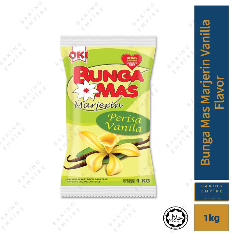 Bunga Mas Marjerin Vanilla Flavor 1kg - TikTok Shop Malaysia