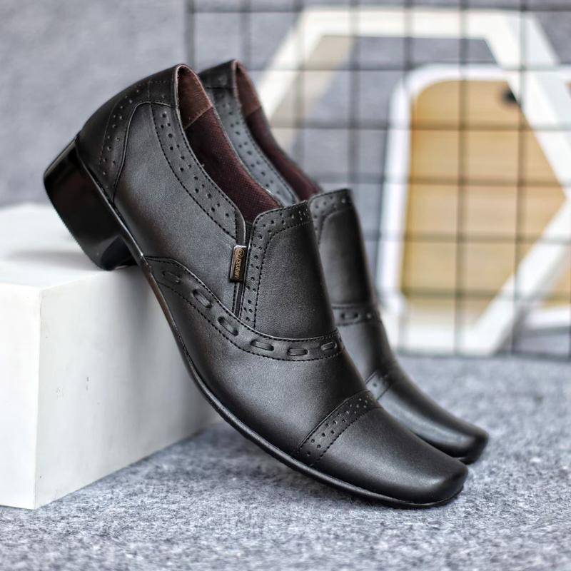 Sepatu Pantofel Pria Dewasa Kulit Asli Original Keren Berkualitas ...