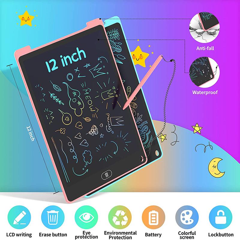 12 inch Writing Board Drawing Tablet LCD Screen Writing Digital ...