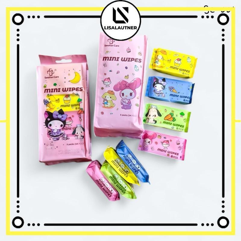 Mini Wipes Tisu Basah 8pcs/set Tisu Murah Promo Tissue Basah Mini Tisu ...