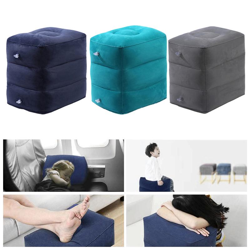 Inflatable Airplane Foot Rest Height Adjustable Wear Resistant - TikTok ...