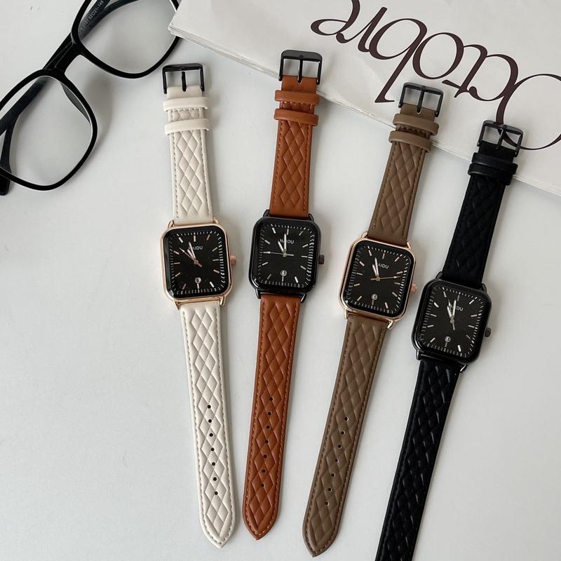 Jam Tangan Kalendar Persegi, Untuk Wanita, Mampu Milik dan Mewah ...