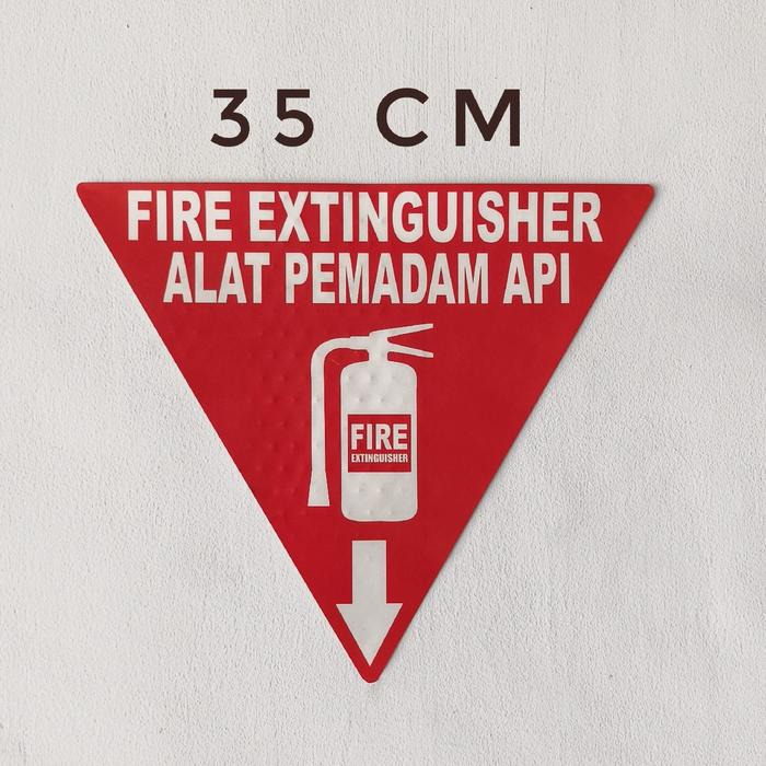 Jual Stiker tanda segitiga APAR - Kota Denpasar - Bali Guardians ...
