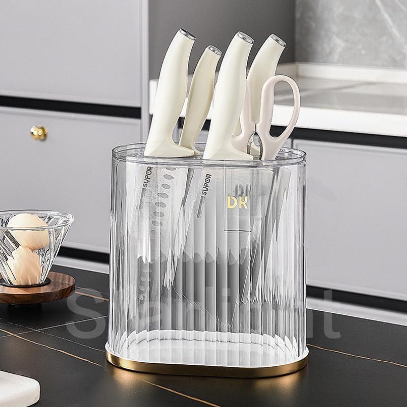 Starlight Tempat Pisau Dapur Stand Tool Knife Holder Oval Wadah ...