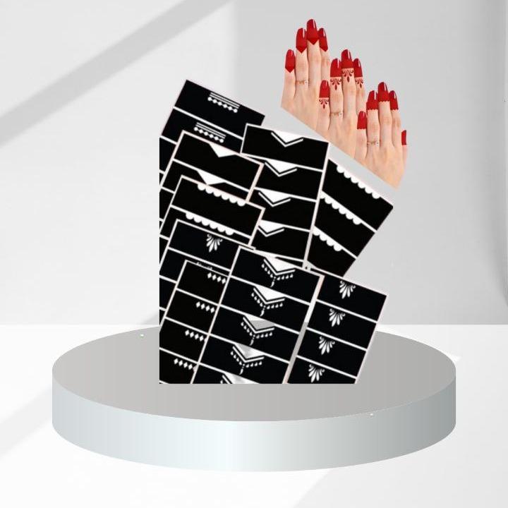 Sticker Jari Inai Celup Exclusive Cantik Kemas Ready Stock - - TikTok ...