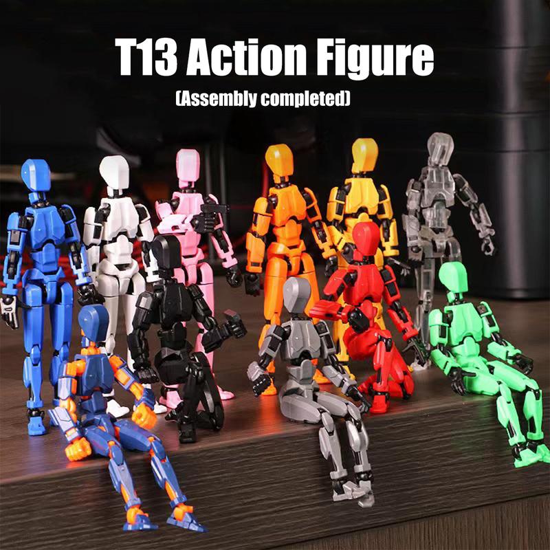 T13 Action Figure(Assemble-It-Yourself),DIY Articulated Urban Mecha Toy ...