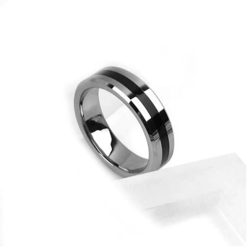 1 Pcs Hot Strong Magnetic Magic Ring Silver And Black Magician - TikTok ...