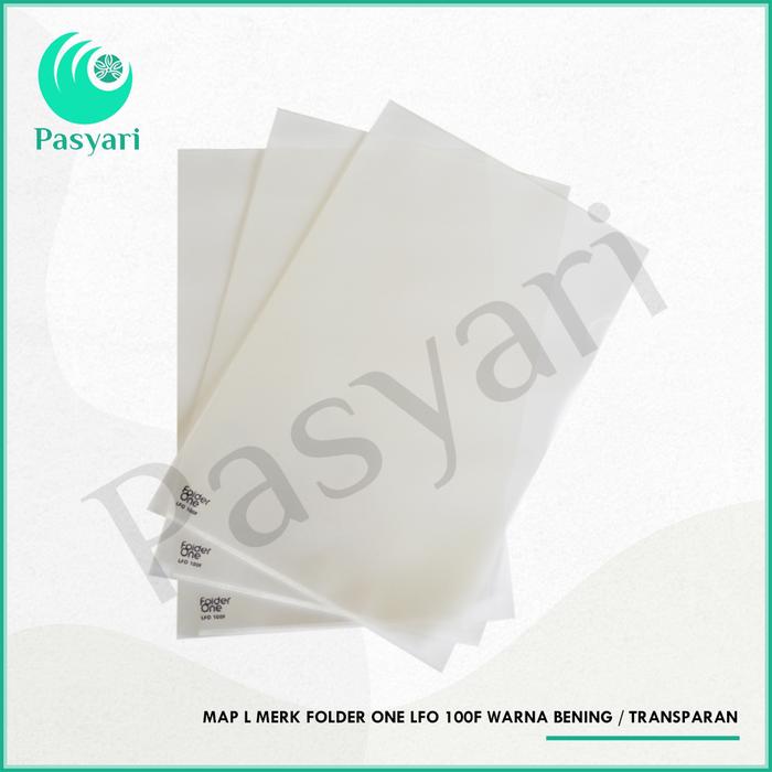 Jual Map L Merk Folder One LFO 100F Warna Bening / Transparan - Kota ...