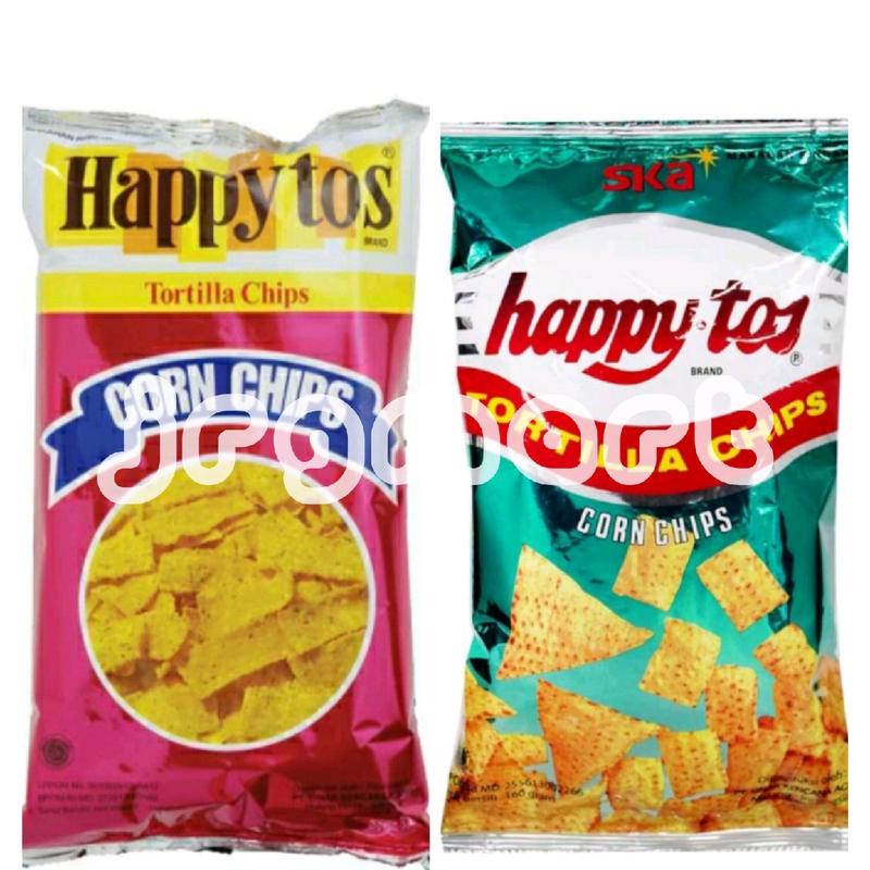 HAPPY TOS TORTILA CHIPS 160 GRAM MERAH HIJAU - Shop | Tokopedia