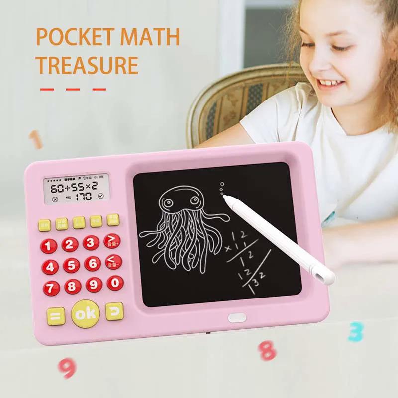 Math Test Game USB Kids Calculator Machine Toy Children's Oral - TikTok ...