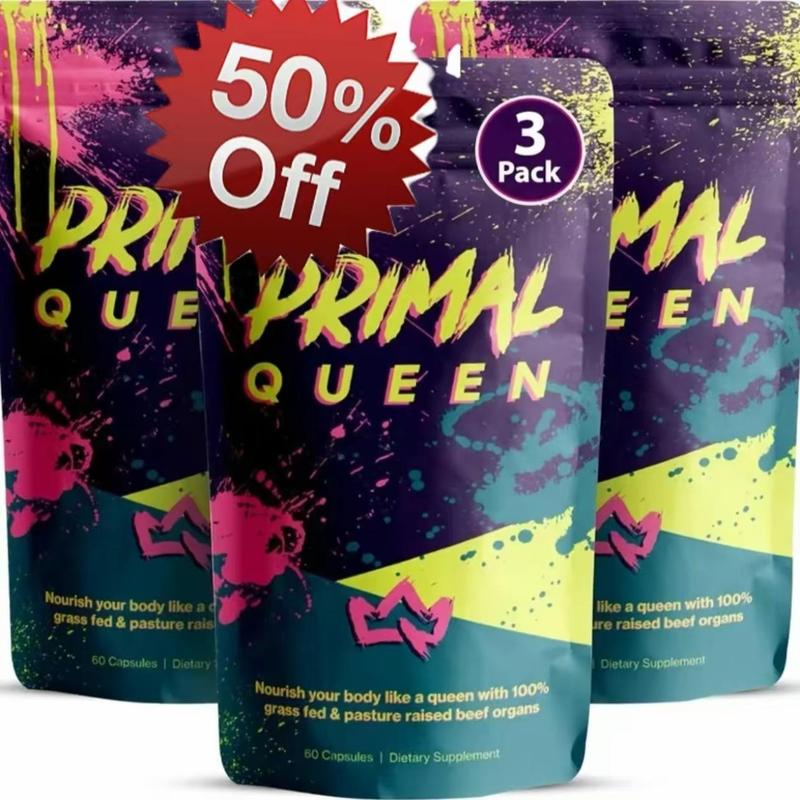 2025 NEW Primal Queen Beef Organ Superfood - 30 Day Refill,Female ...