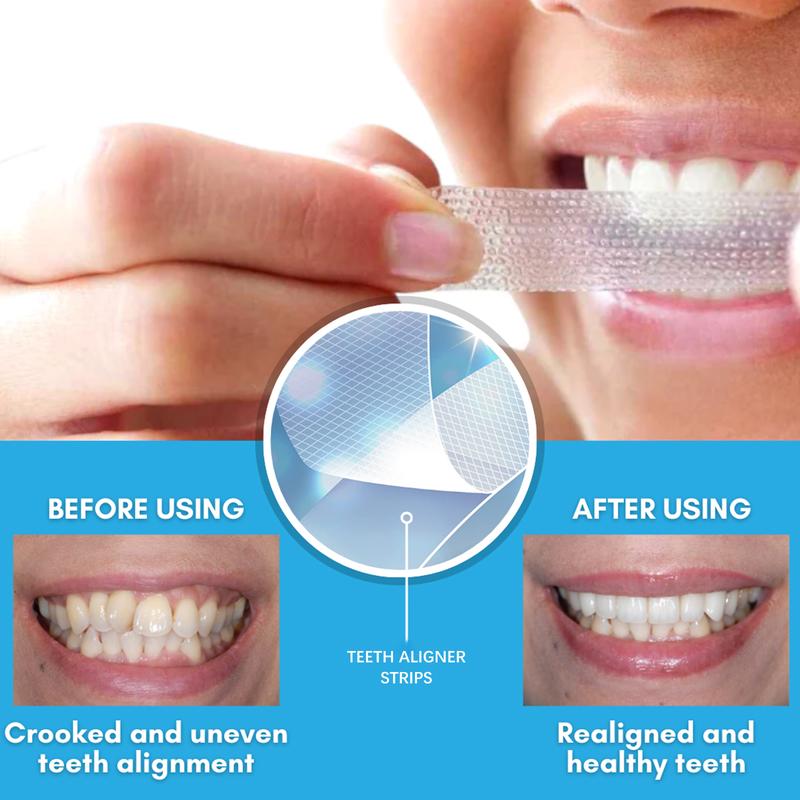 Orthodontic Dental Strips Make teeth straighter and whiter Aloe ...