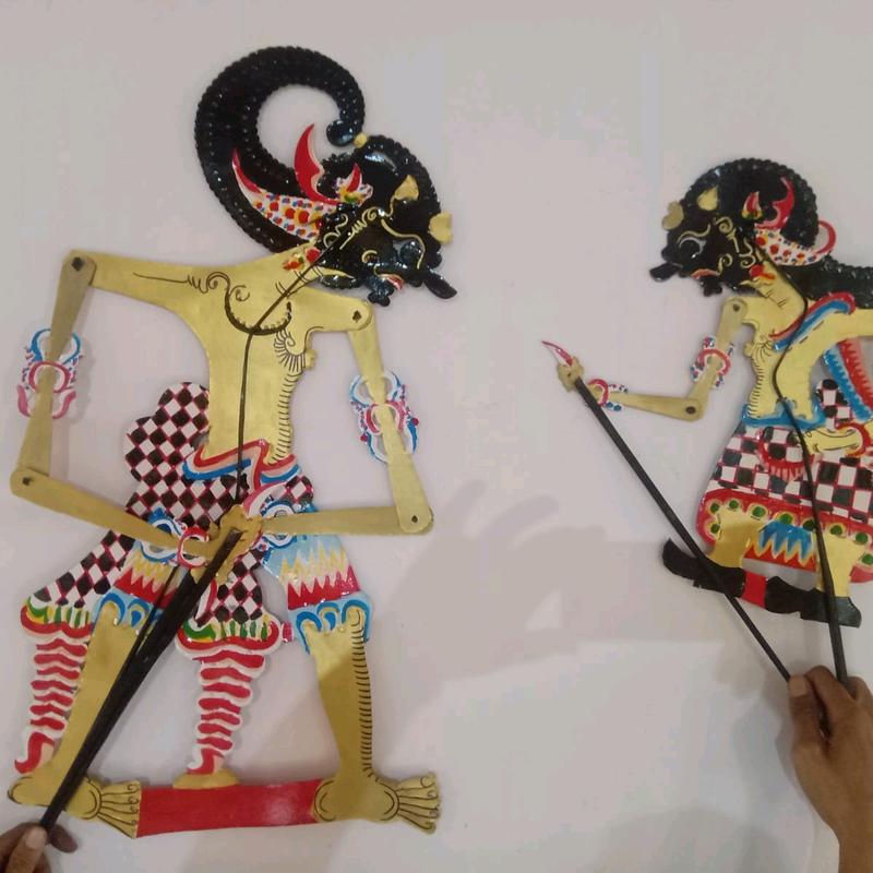 BIMA DEWA RUCI TOKOH WAYANG KULIT BAHAN KARTON DUPLEK - Shop | Tokopedia