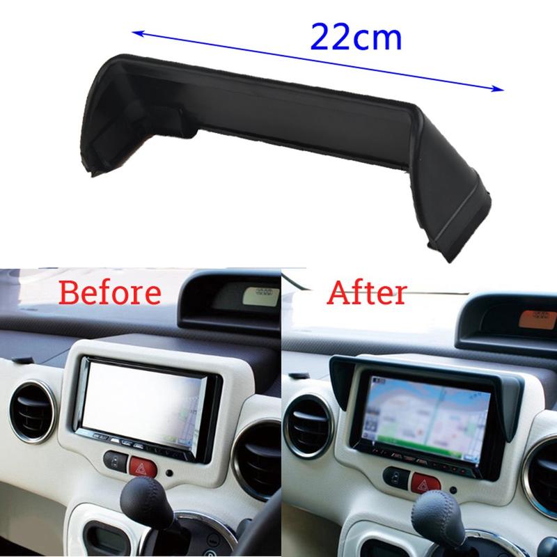 KAR 22cm Anti-glare Car Dash Radio Sun Shade GPS Navigation Hood ...
