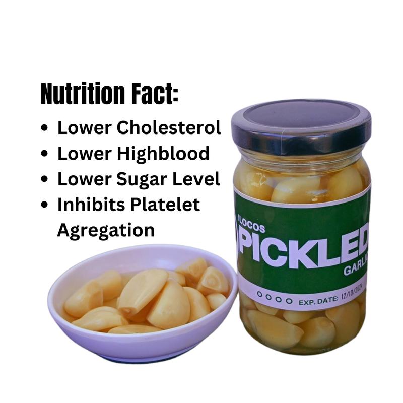 COD ILOCOS Pickled Garlic 300 Grams Instant Food - TikTok Shop Philippines