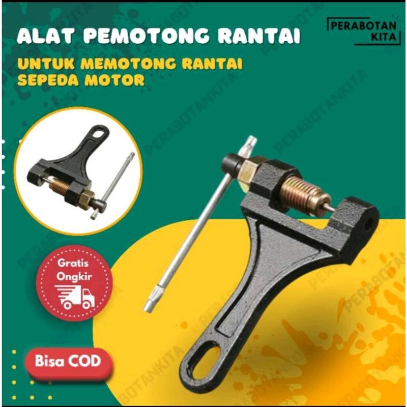 Alat Pemotong Rantai Motor Manual - Chain Breaker - Bengkel, - Shop ...