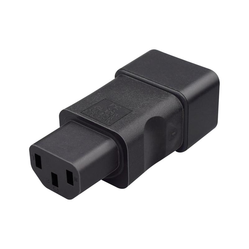 AC250V/10A IEC320 Male C20 to Female C13 Power Socket Adapte - TikTok ...