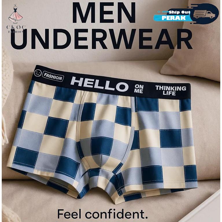 [5pcs / Pack] Boxers Trunks Men Boxer Brief Underwear Men Boxer ...