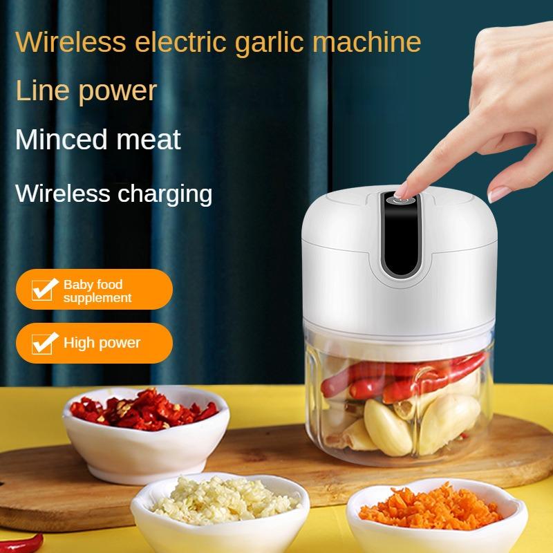 Garlic Grinder Electric Garlic Press Small Garlic Press Crushing ...