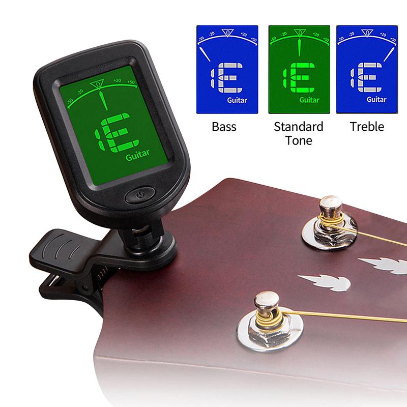 Penala gitar digital LCD universal, Klip, perangai sama, bes - TikTok ...