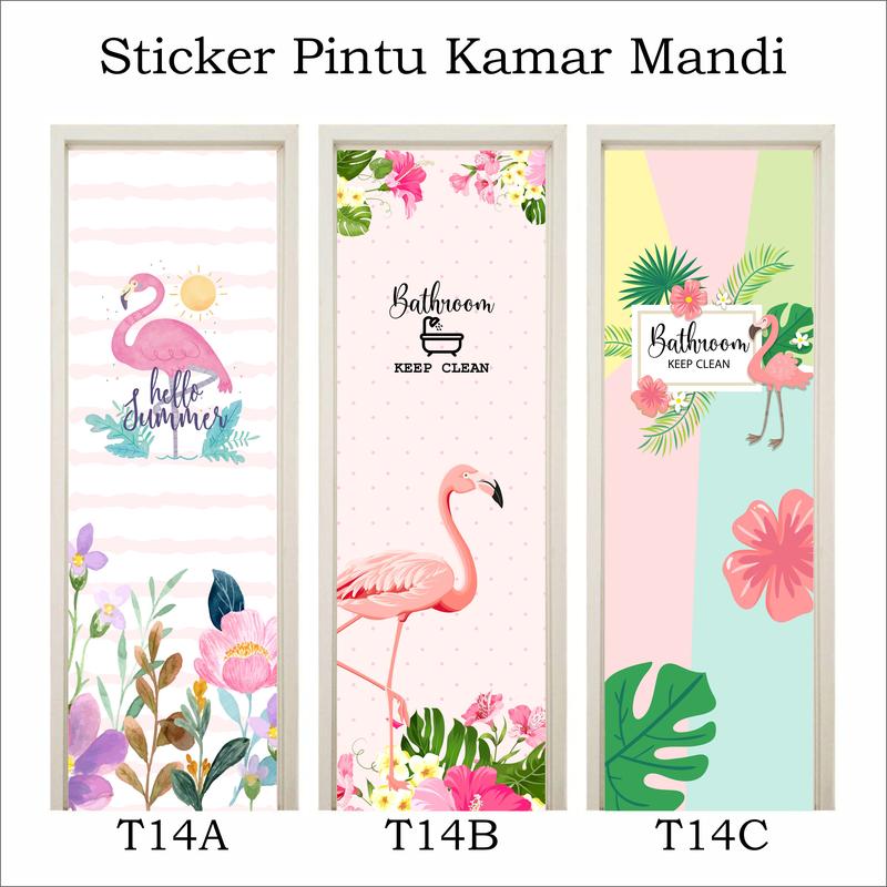 Stiker Pintu Kamar Mandi , Sticker Pintu Toilet kulkas - Shop | Tokopedia
