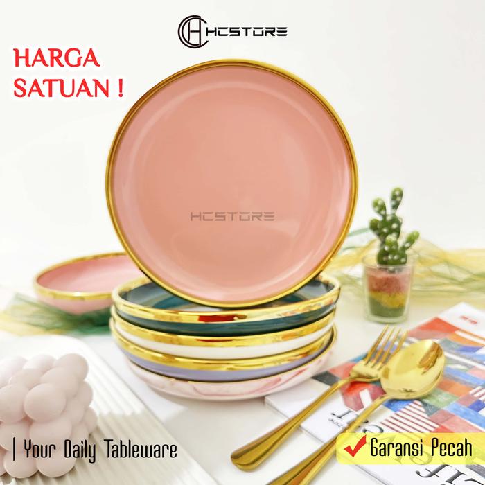 Promo HCSTORE PIRING SULTAN DINNER PLATE STEAK UKURAN 20CM HARGA SATUAN ...
