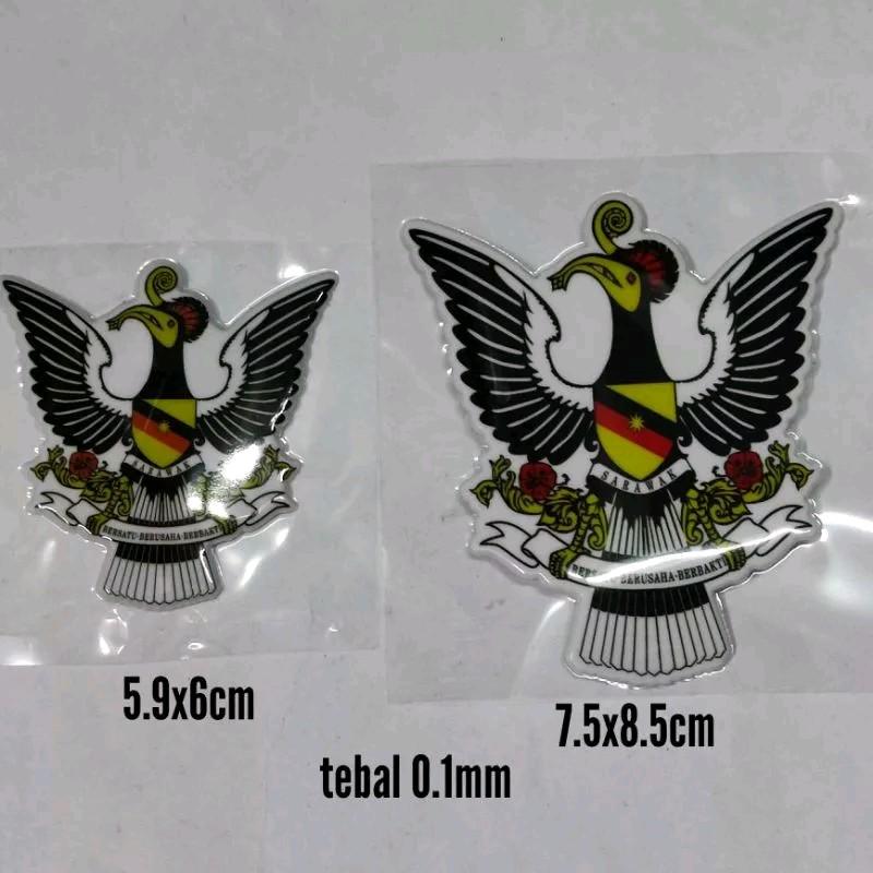 Burble Sticker - BURUNG KENYALANG - TikTok Shop Malaysia
