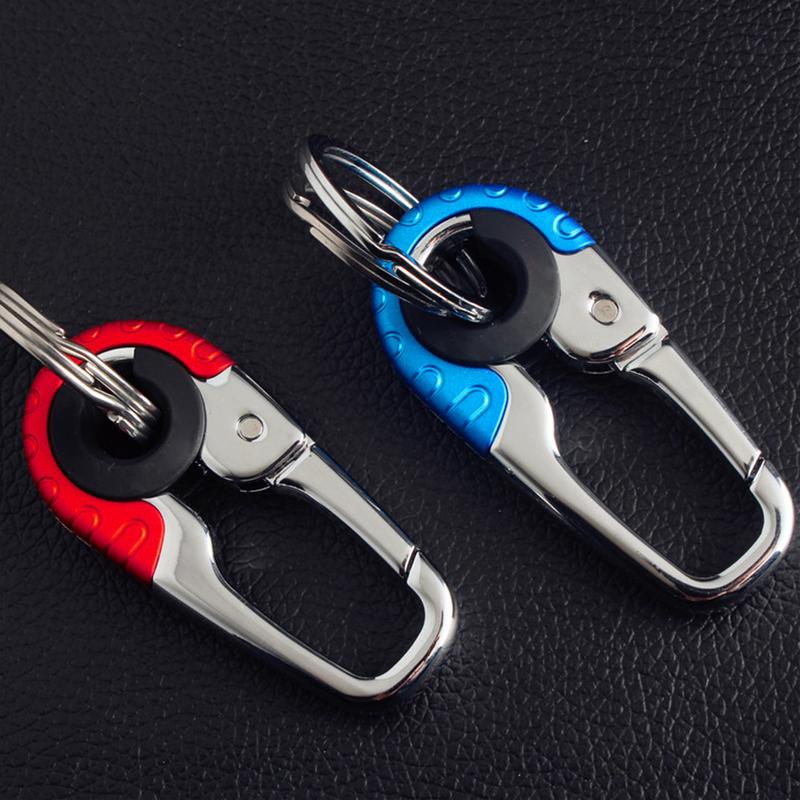 Metal Car Keychain Key Holder Keyring Men's Key Chain Ring Auto ...