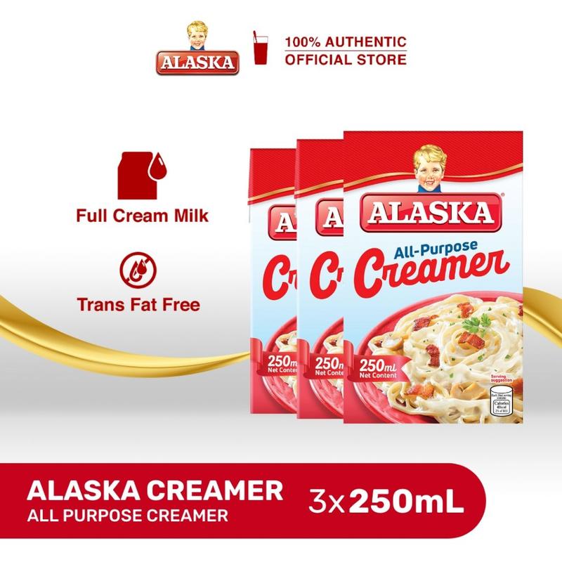 Alaska All-Purpose Creamer 250ml Buy 3pcs, Save PHP30 - TikTok Shop ...