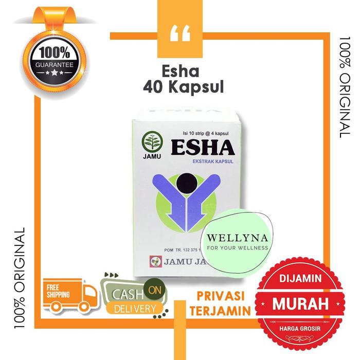 Jual Kapsul Esha Cap Jago Ekstrak Cabe Jawa, Ginseng Membantu Menjaga ...
